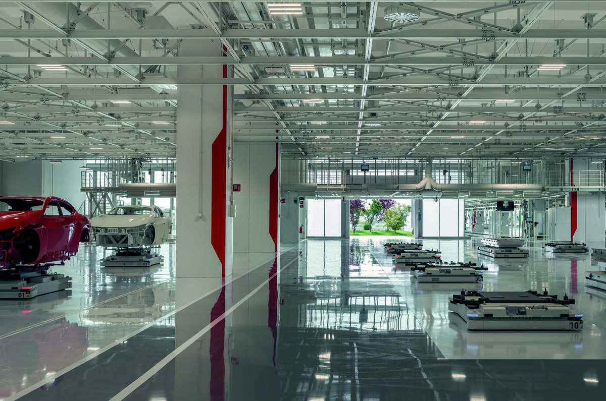 Ferrari gears up for first EV with opening of new E-building | Autocar