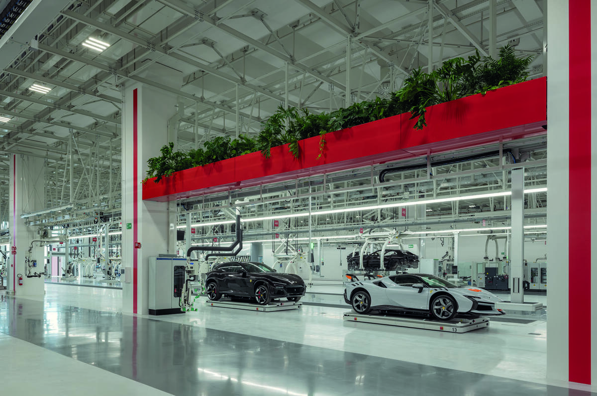 Ferrari gears up for first EV with opening of new E-building | Autocar