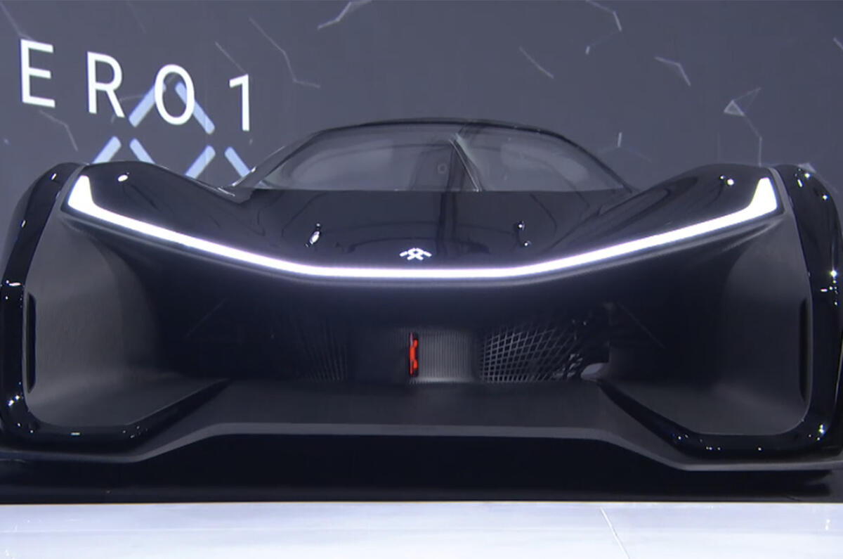 Faraday Future reveals FFZERO1 concept at CES | Autocar