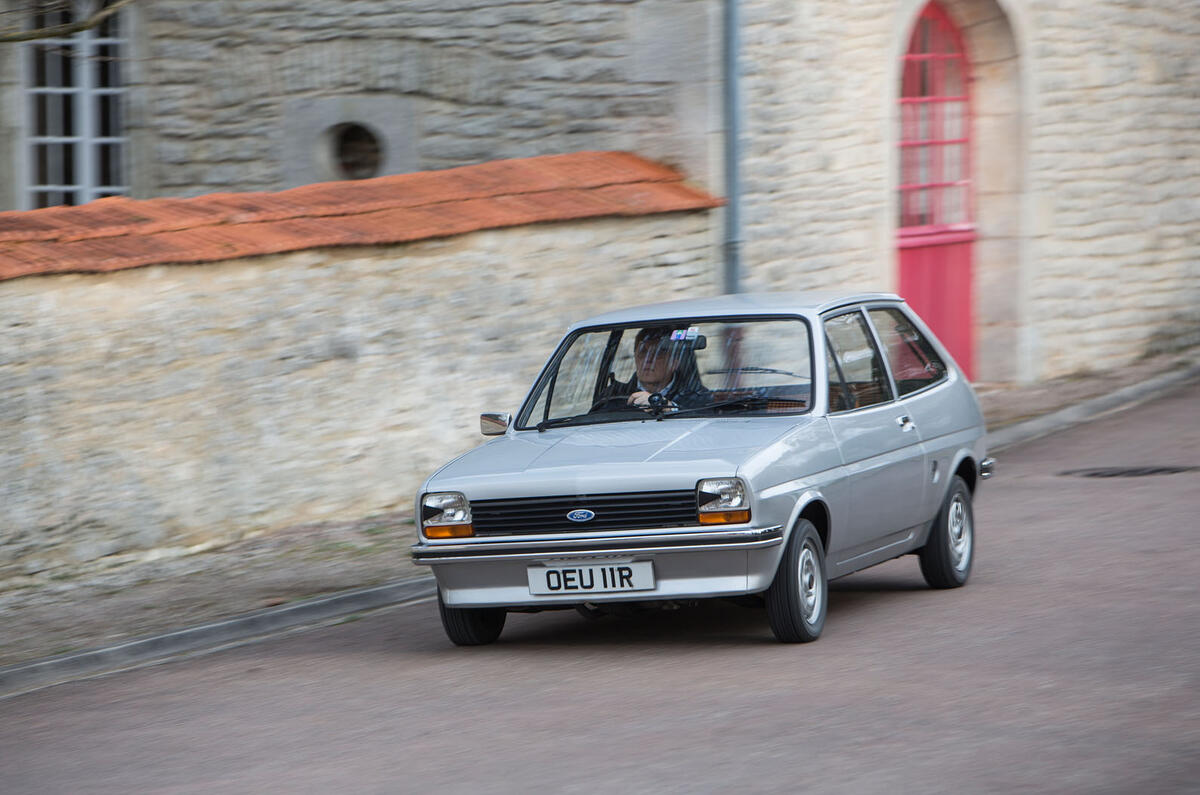 Ford Fiesta Mk1 driven 600 miles to Geneva | Autocar
