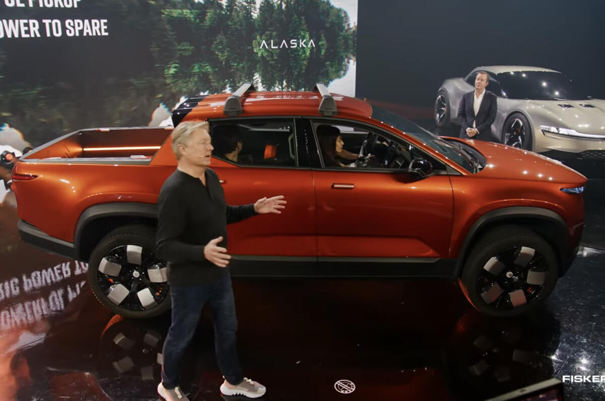 Fisker Alaska electric pick-up renamed Kayak for Europe | Autocar