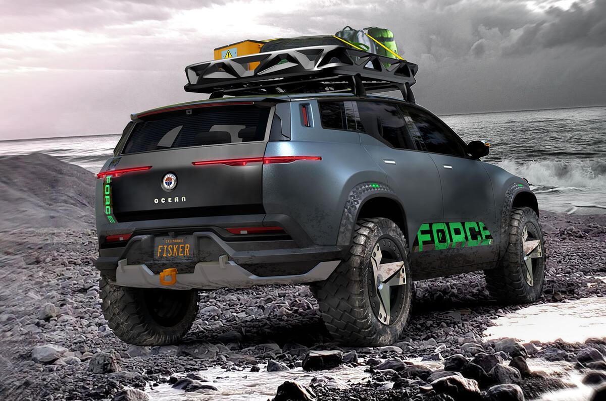 Fisker Ocean Force E is hardcore 4x4 with 550bhp | Autocar