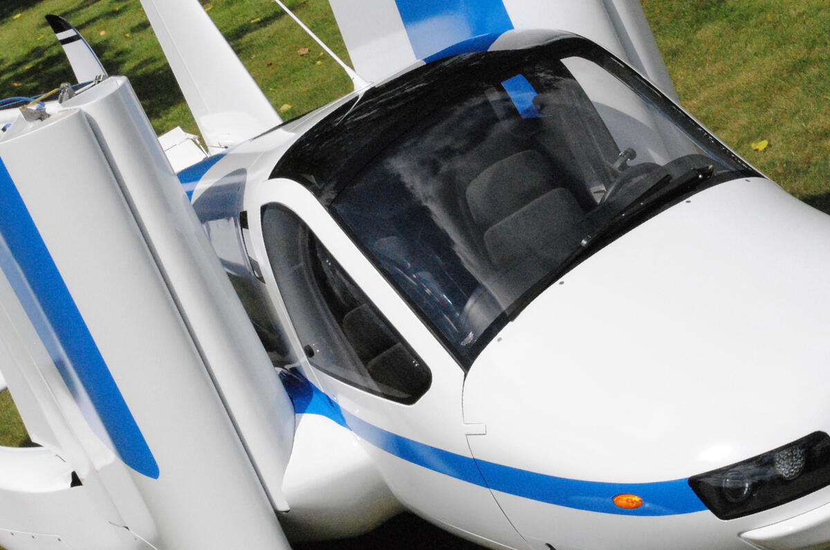From the archives - Terrafugia's Transition flying car | Autocar