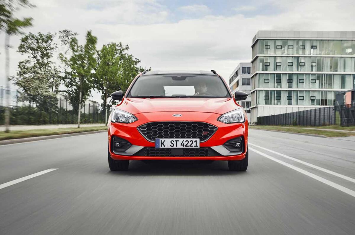 New Ford Focus ST estate loads up at Goodwood | Autocar