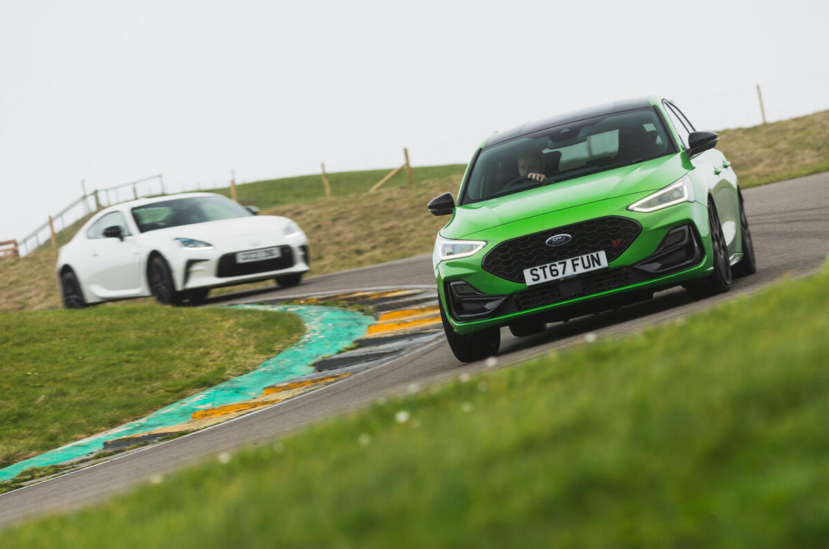 Lap dancers: Ford Focus ST Track Pack vs Toyota GR86 | Autocar