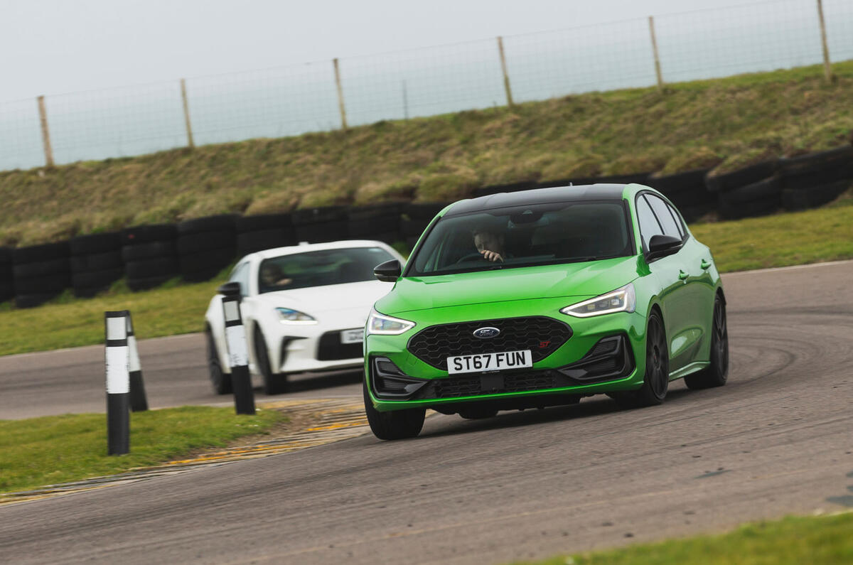 Lap dancers: Ford Focus ST Track Pack vs Toyota GR86 | Autocar