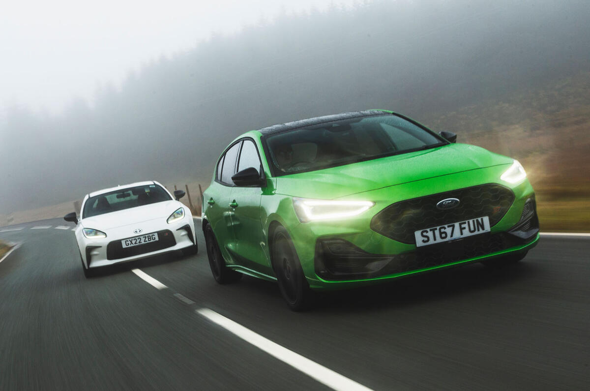 Lap dancers: Ford Focus ST Track Pack vs Toyota GR86 | Autocar