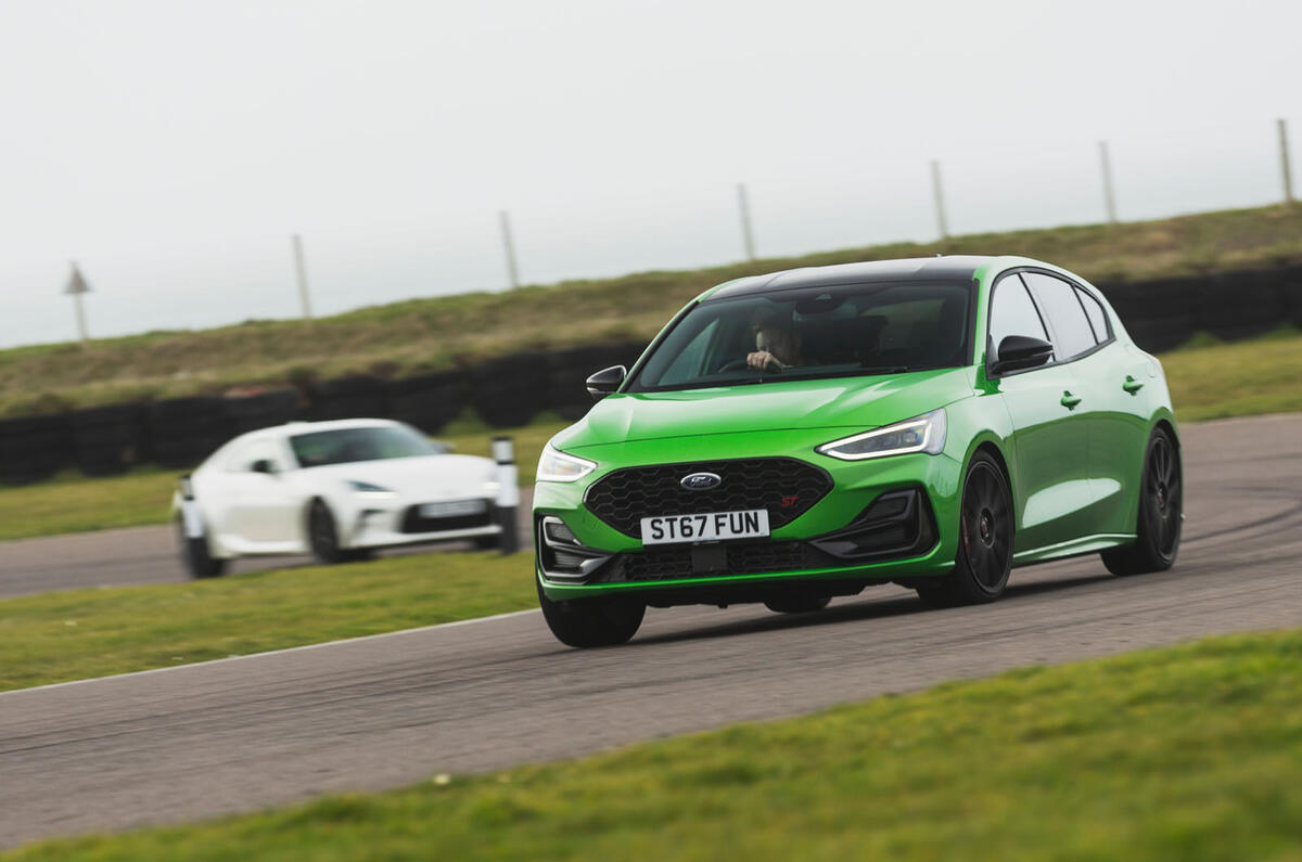 Lap dancers: Ford Focus ST Track Pack vs Toyota GR86 | Autocar