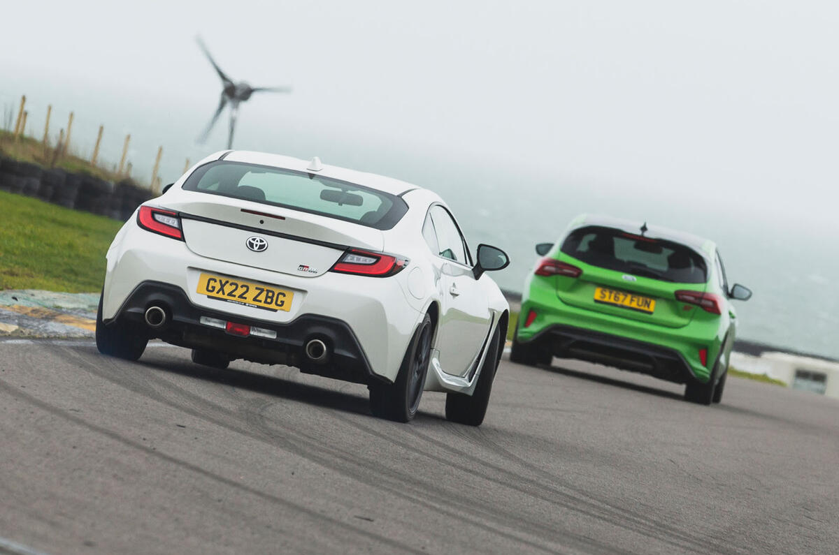 Lap dancers: Ford Focus ST Track Pack vs Toyota GR86 | Autocar