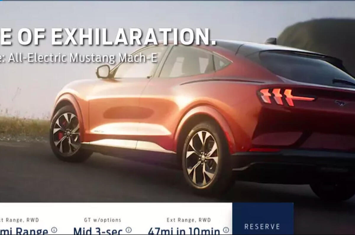 Ford Mustang Mach-E: first images of all-new electric SUV leaked | Autocar