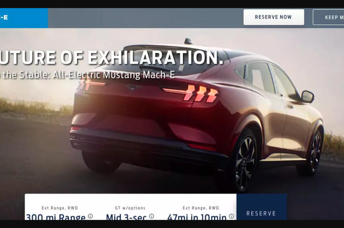 Ford Mustang Mach-E: first images of all-new electric SUV leaked | Autocar