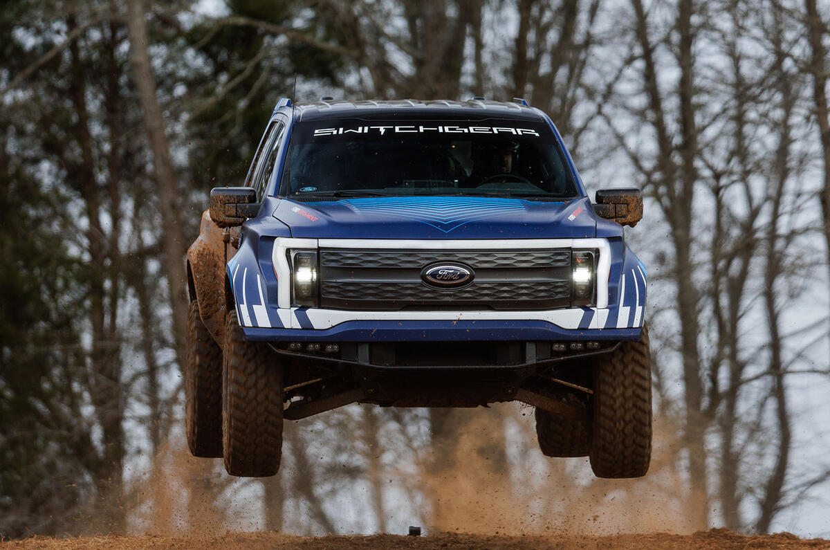 Electric Ford F-150 spawns hardcore rally weapon | Autocar