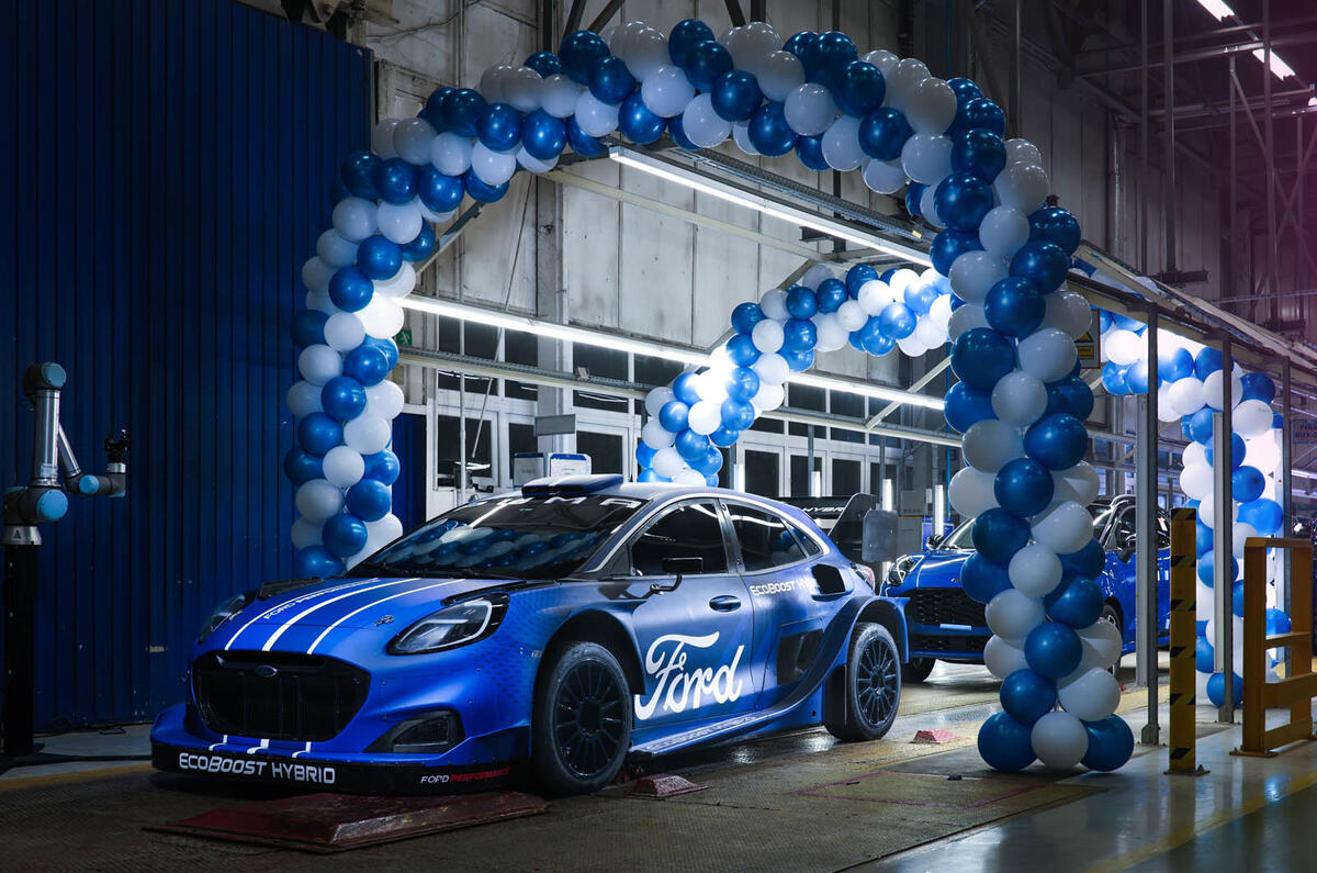 Ford Puma Rally1: 500bhp WRC hybrid racer officially revealed | Autocar
