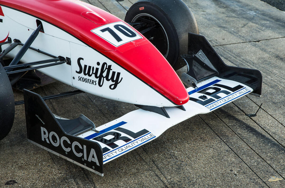 On track in a Formula 3 car at Silverstone | Autocar