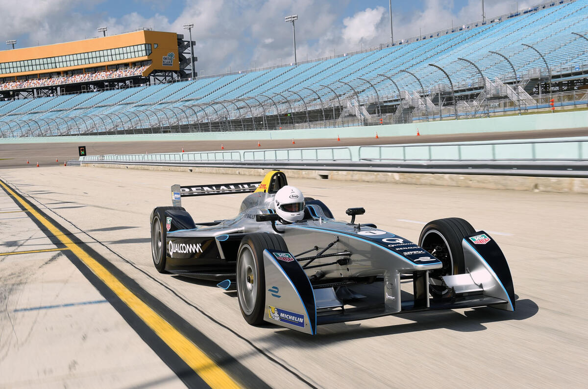 Autocar drives a Formula E racer | Autocar