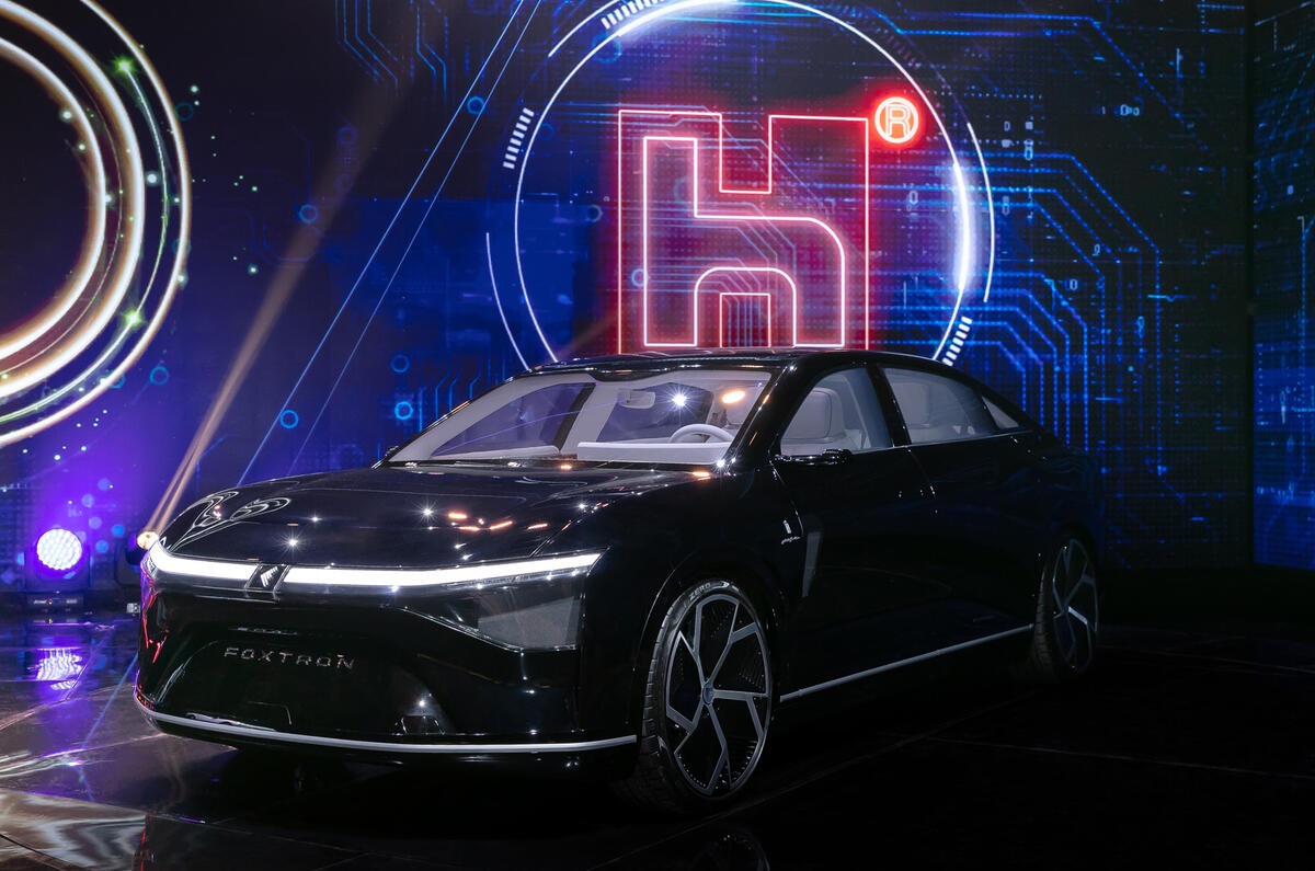 Electronics giant Foxconn reveals two new electric cars | Autocar Electronics giant Foxconn reveals two new electric cars | Autocar