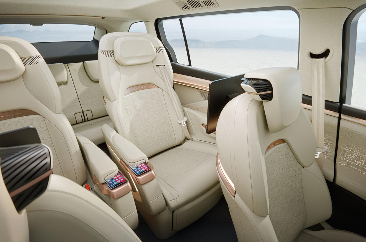 Foxtron Model D unveiled as high-tech MPV with 410-mile range | Autocar