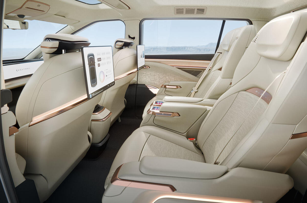 Foxtron Model D unveiled as high-tech MPV with 410-mile range | Autocar