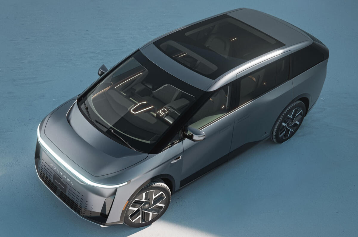 Foxtron Model D unveiled as high-tech MPV with 410-mile range | Autocar