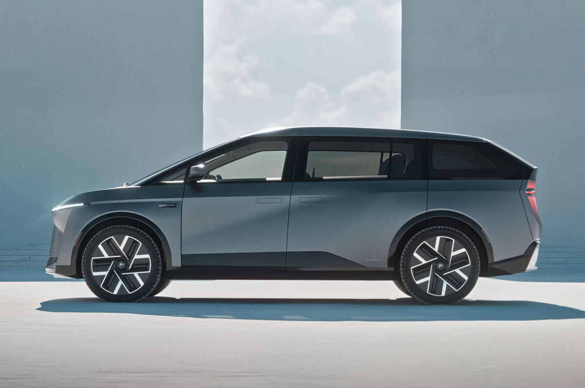 Foxtron Model D unveiled as high-tech MPV with 410-mile range | Autocar