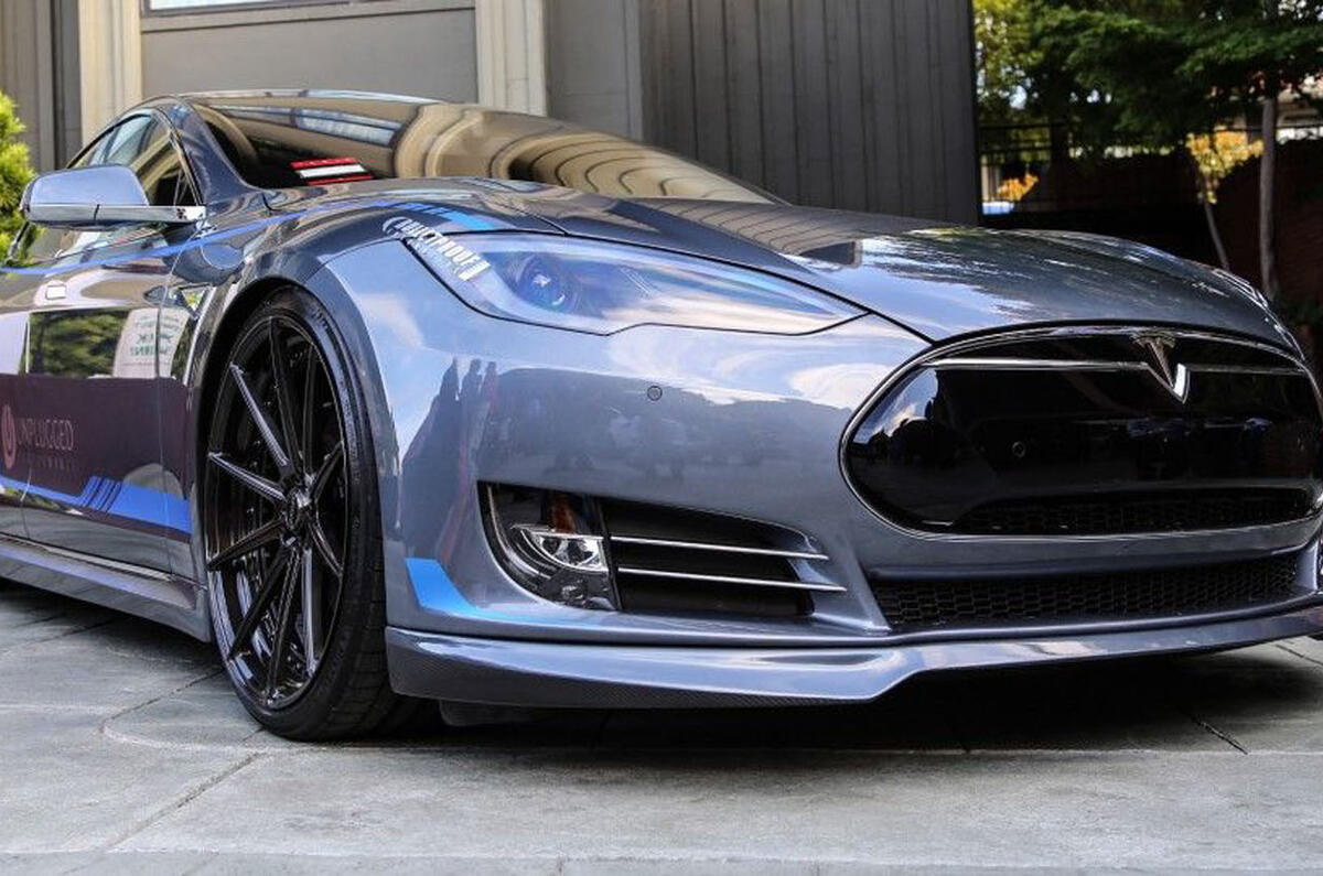 Tesla Model S gets Voltes Gen-SS aftermarket treatment | Autocar