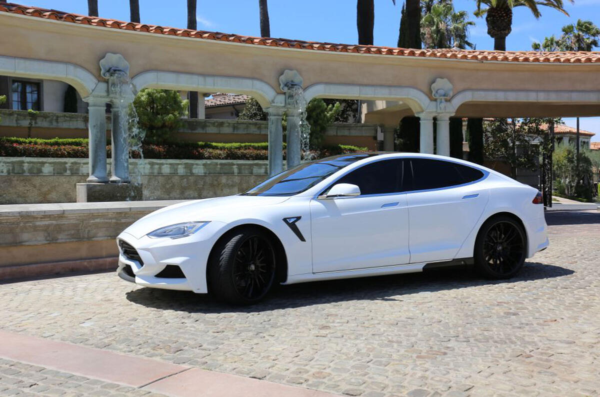 Tesla Model S gets Voltes Gen-SS aftermarket treatment | Autocar