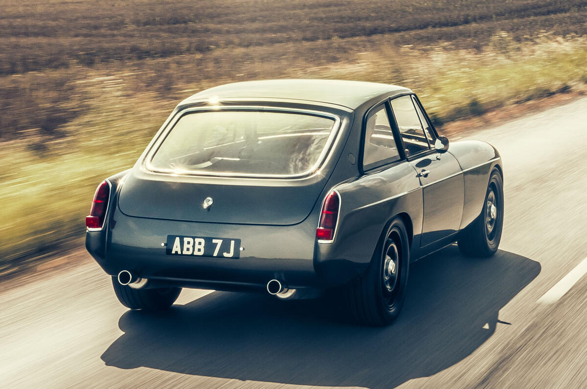 MGB reborn with electric power, keeps manual gearbox | Autocar