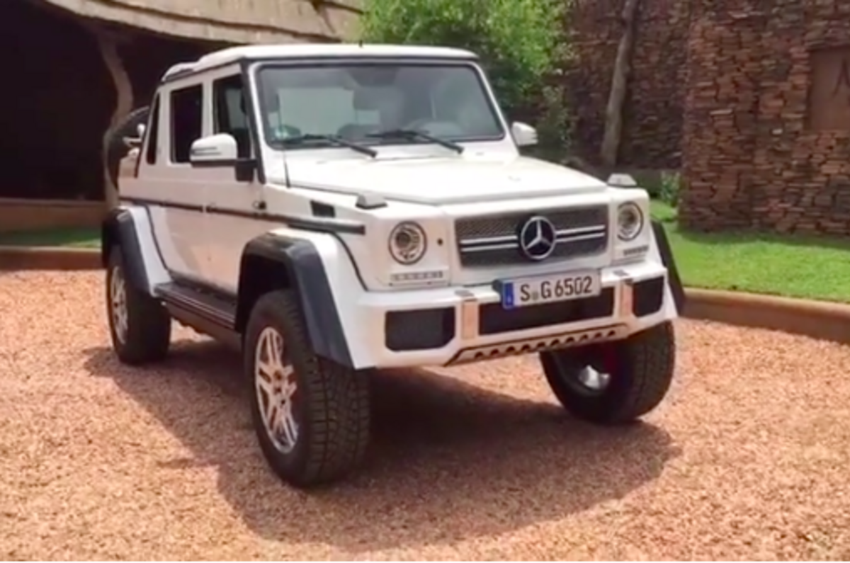 Mercedes-Maybach G65 4x4² Landaulet leaked online ahead of Geneva debut ...