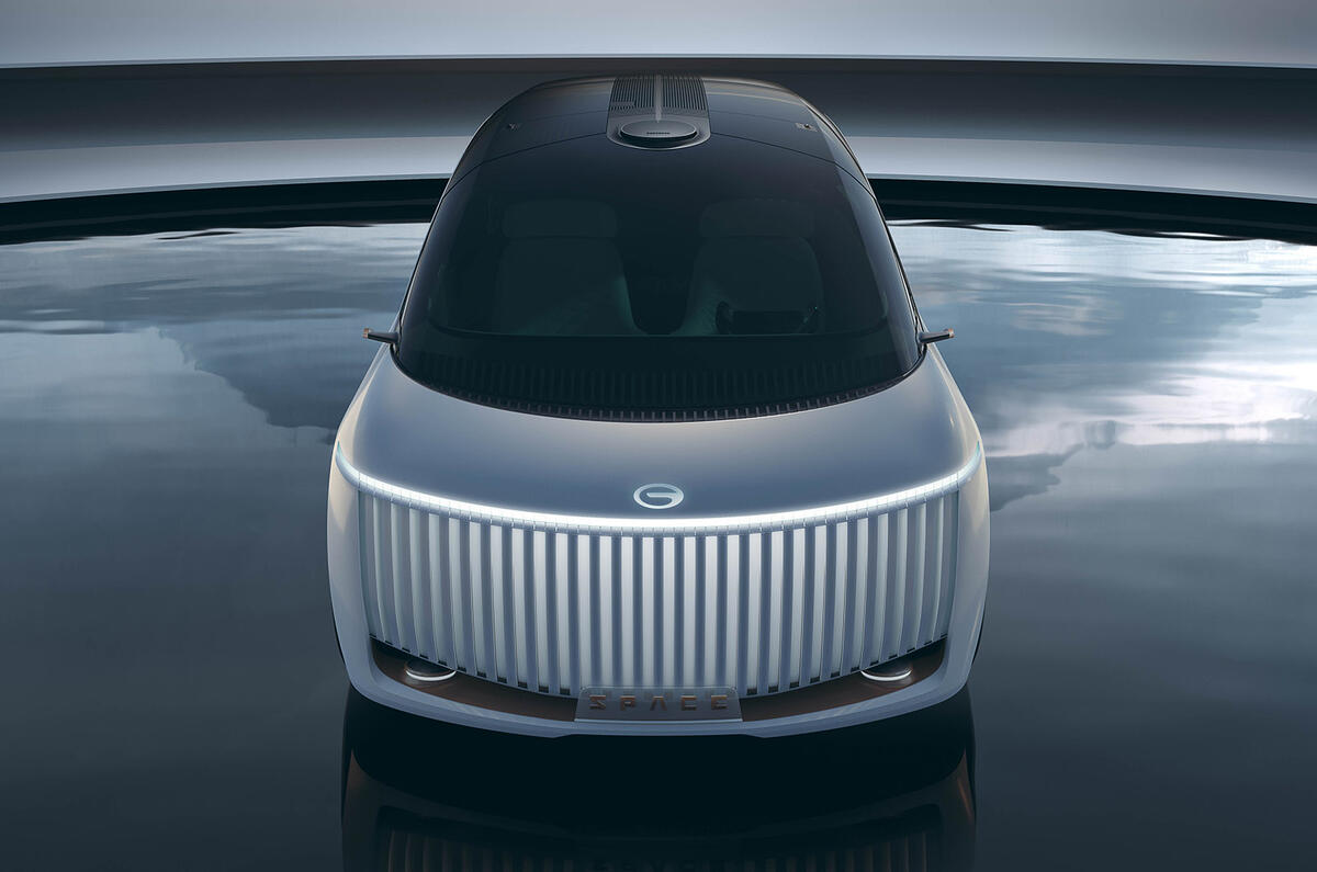 Chinese firm GAC unveils hydrogen-powered MPV concept | Autocar