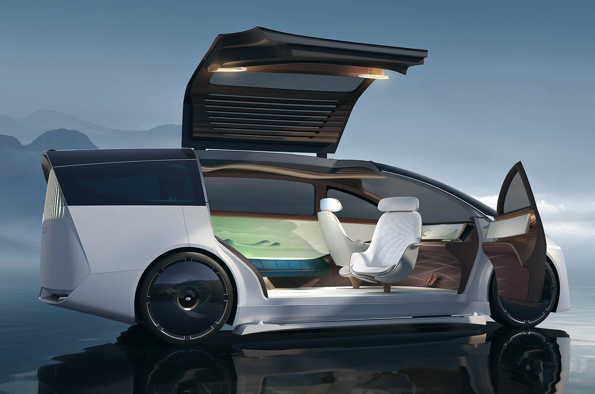 Chinese firm GAC unveils hydrogen-powered MPV concept | Autocar
