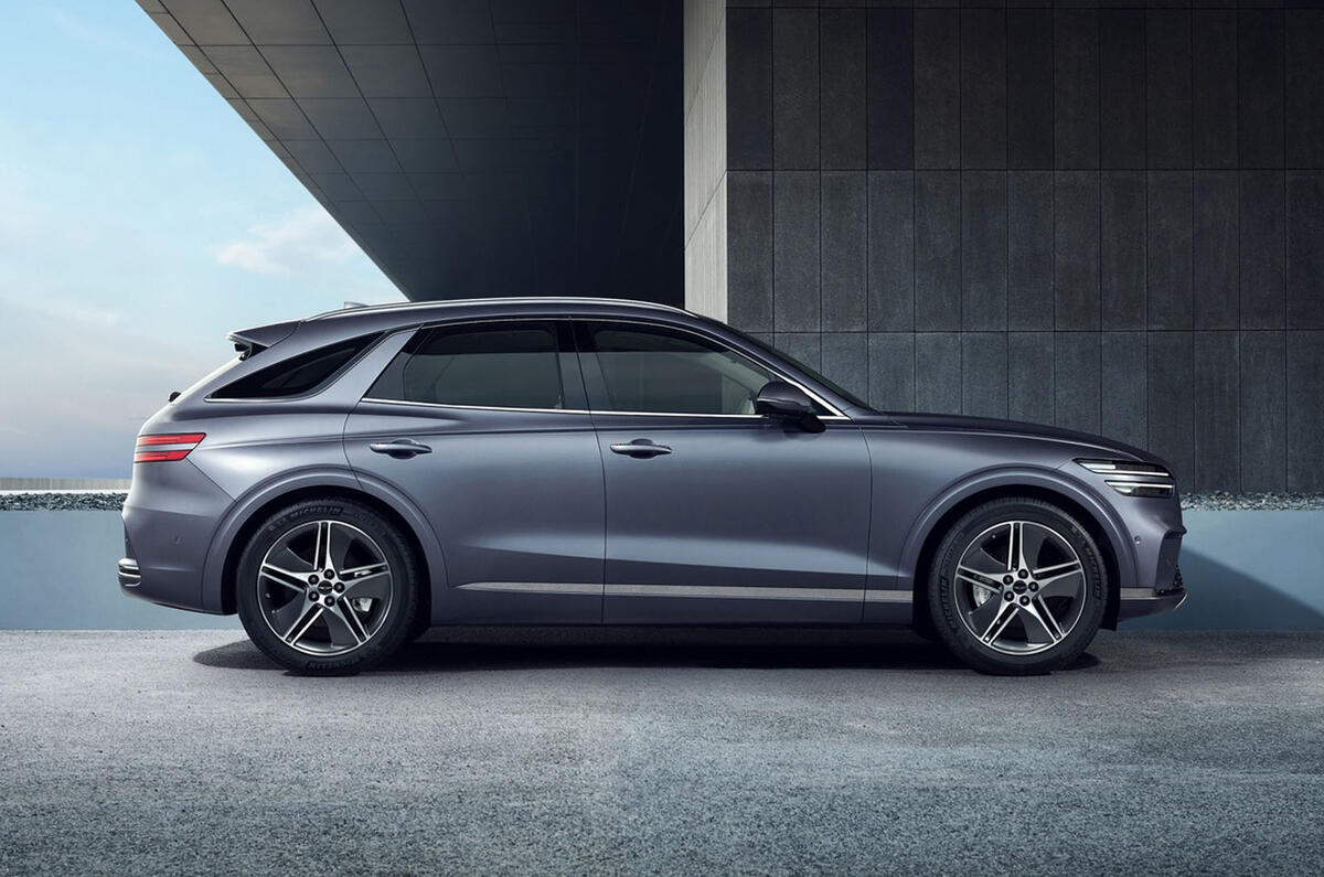Genesis Electrified GV70 gets new look and tech update | Autocar
