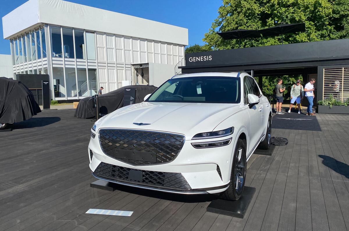 Genesis Electrified GV70 priced from £64,405 | Autocar
