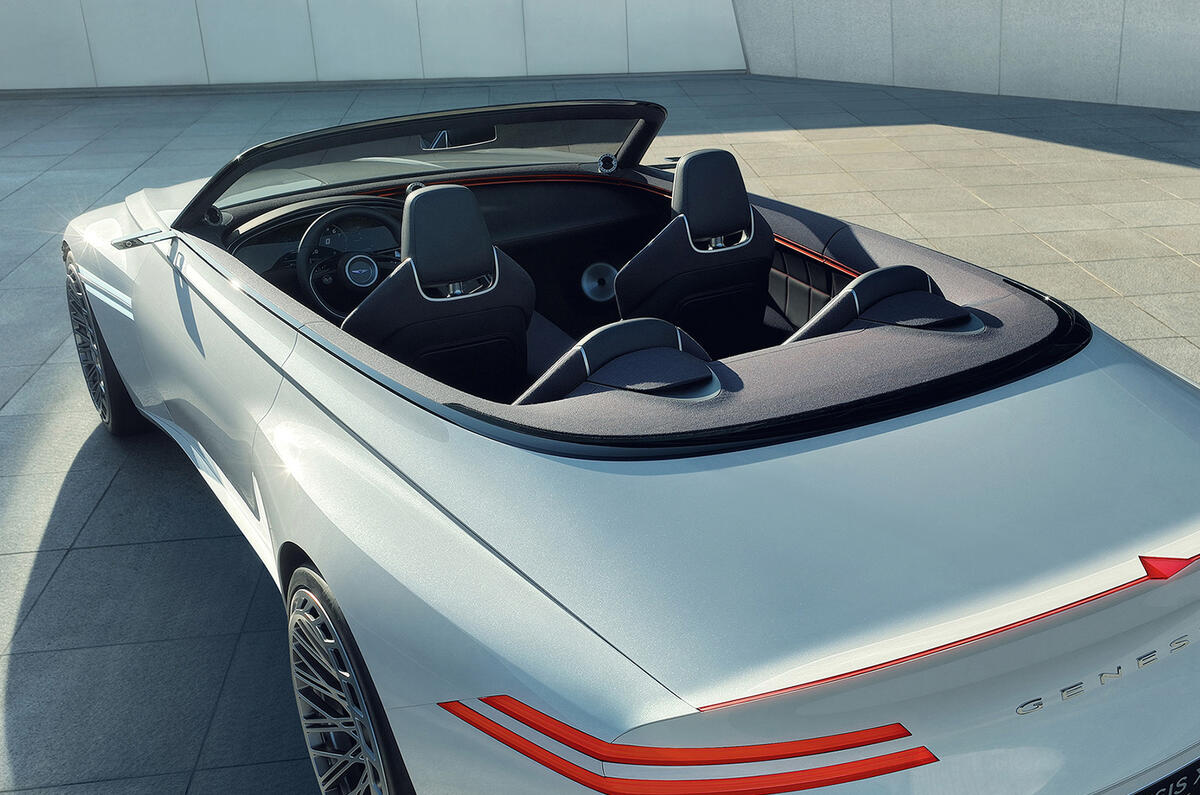 Genesis reveals luxury all-electric X Convertible concept | Autocar