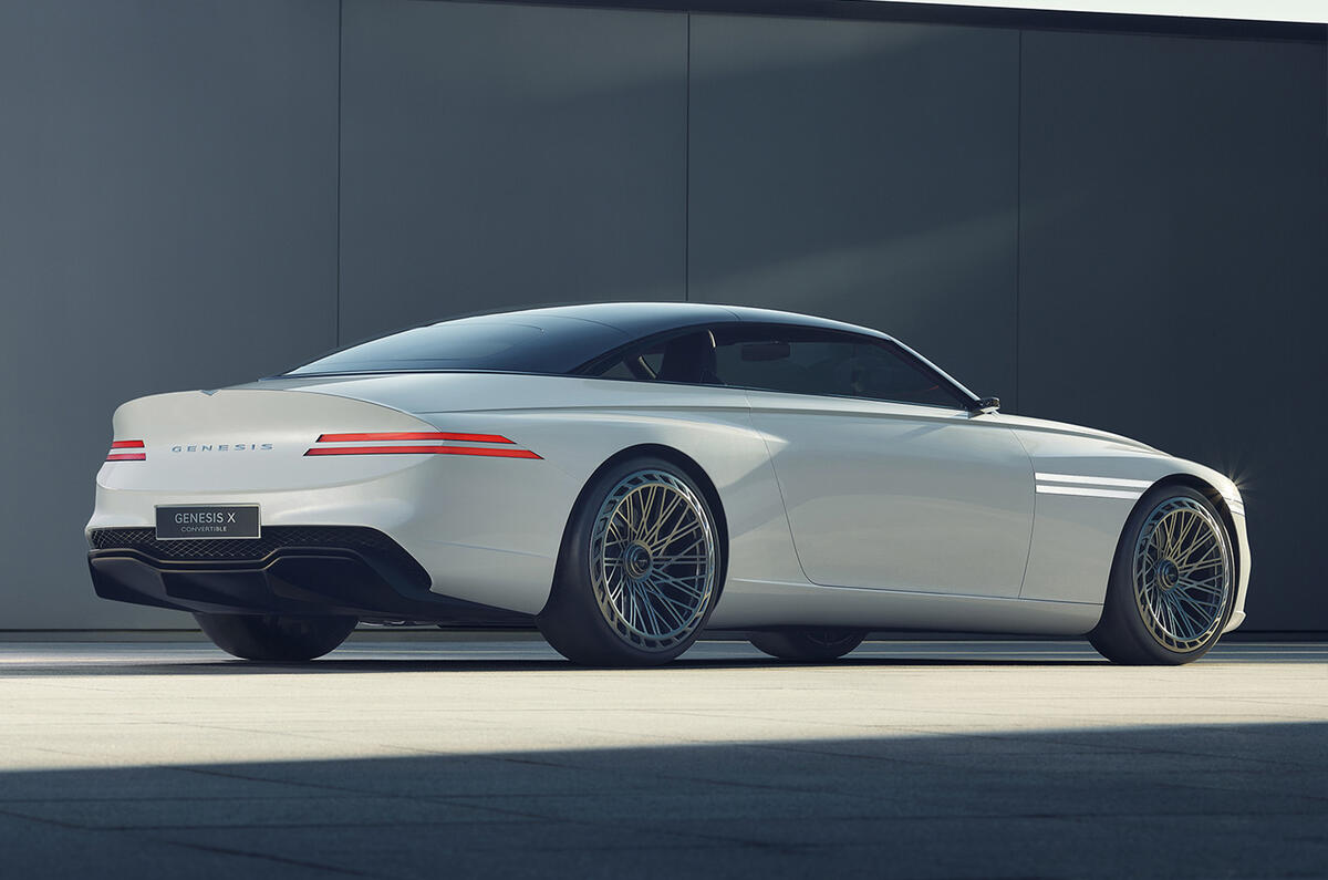 Genesis reveals luxury all-electric X Convertible concept | Autocar