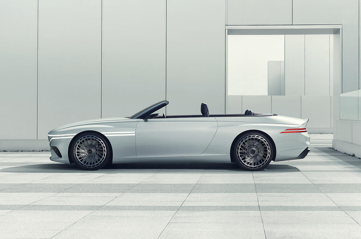 Genesis reveals luxury all-electric X Convertible concept | Autocar