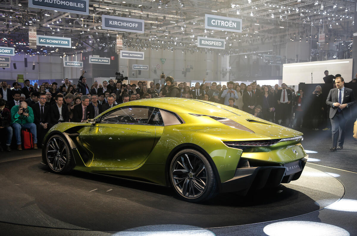 DS E-Tense electric concept car revealed at Geneva motor show | Autocar