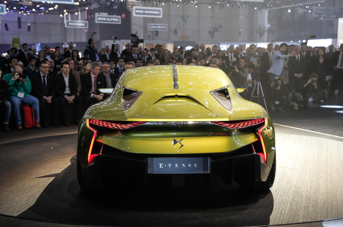 DS E-Tense Concept out in Paris after boss hints at production | Autocar