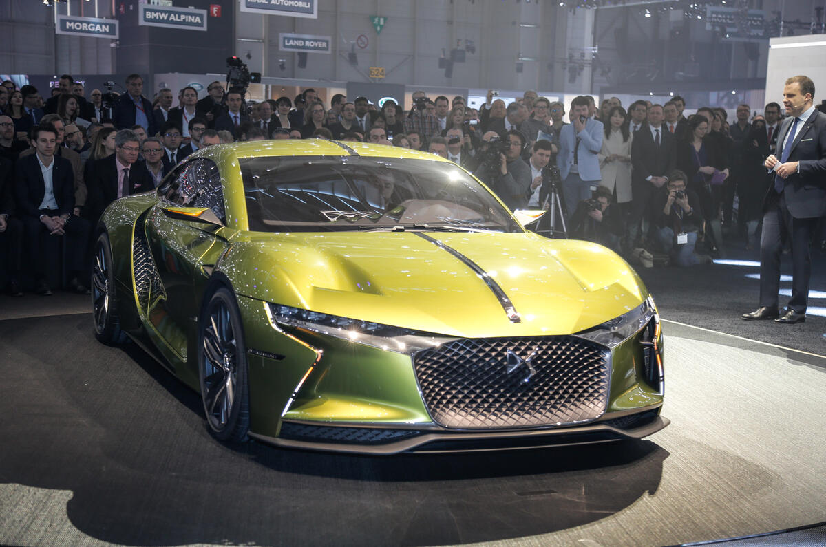 DS E-Tense Concept out in Paris after boss hints at production | Autocar