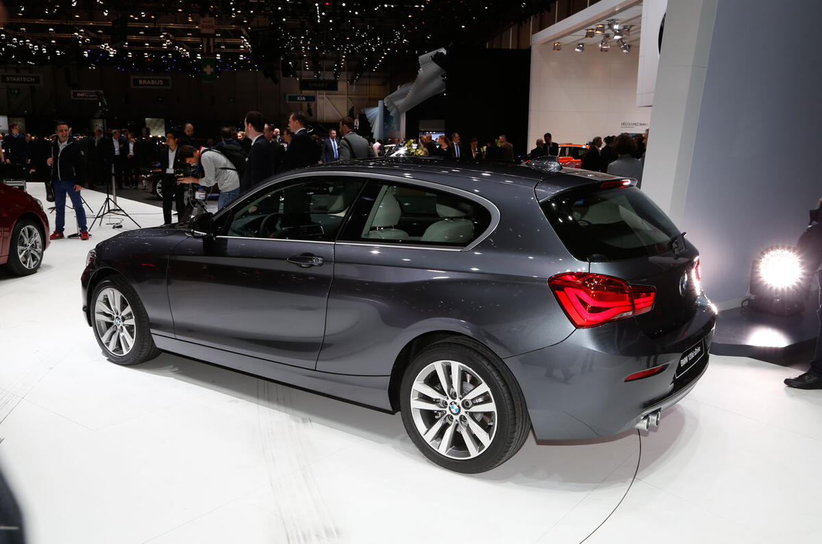 Facelifted BMW 1 Series - exclusive studio pictures | Autocar