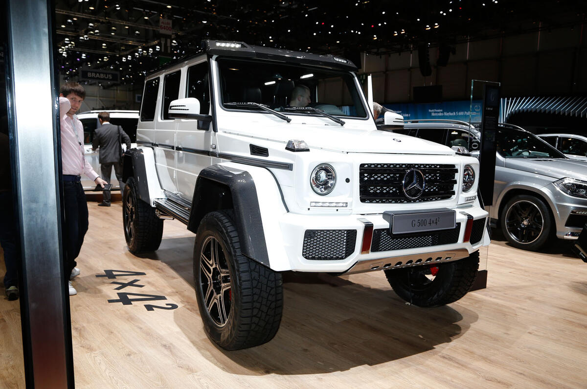 Extreme Mercedes-Benz G500 4x4² confirmed for production | Autocar