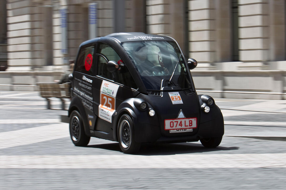 Shell and Gordon Murray reveal details of 100mpg city car | Autocar