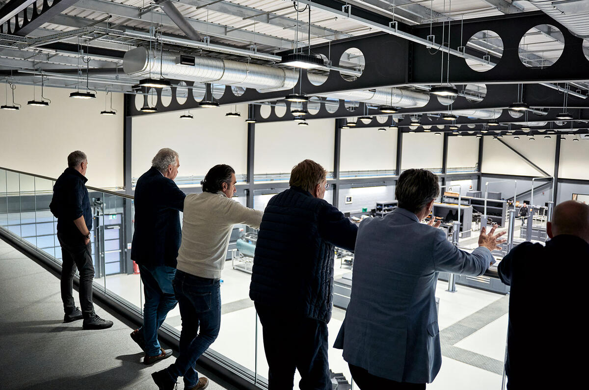 Floored in Surrey with Gordon Murray: Welcome to the T50 factory | Autocar