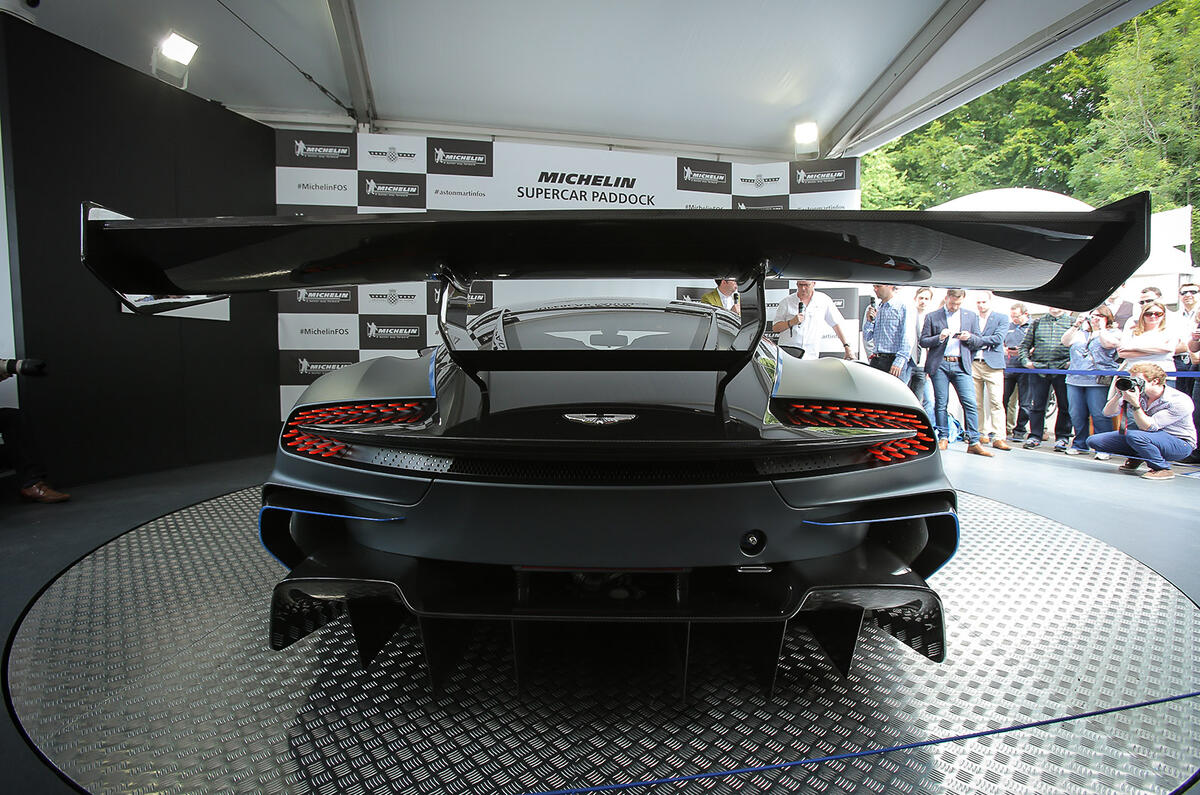 New Aston Martin Vulcan gets dynamic debut at Goodwood | Autocar