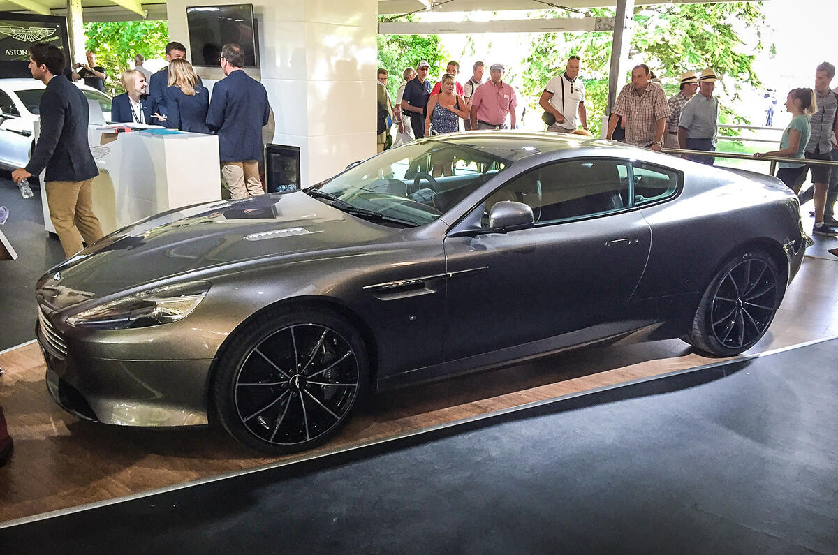 2015 Aston Martin DB9 GT on show at Goodwood Festival of Speed | Autocar