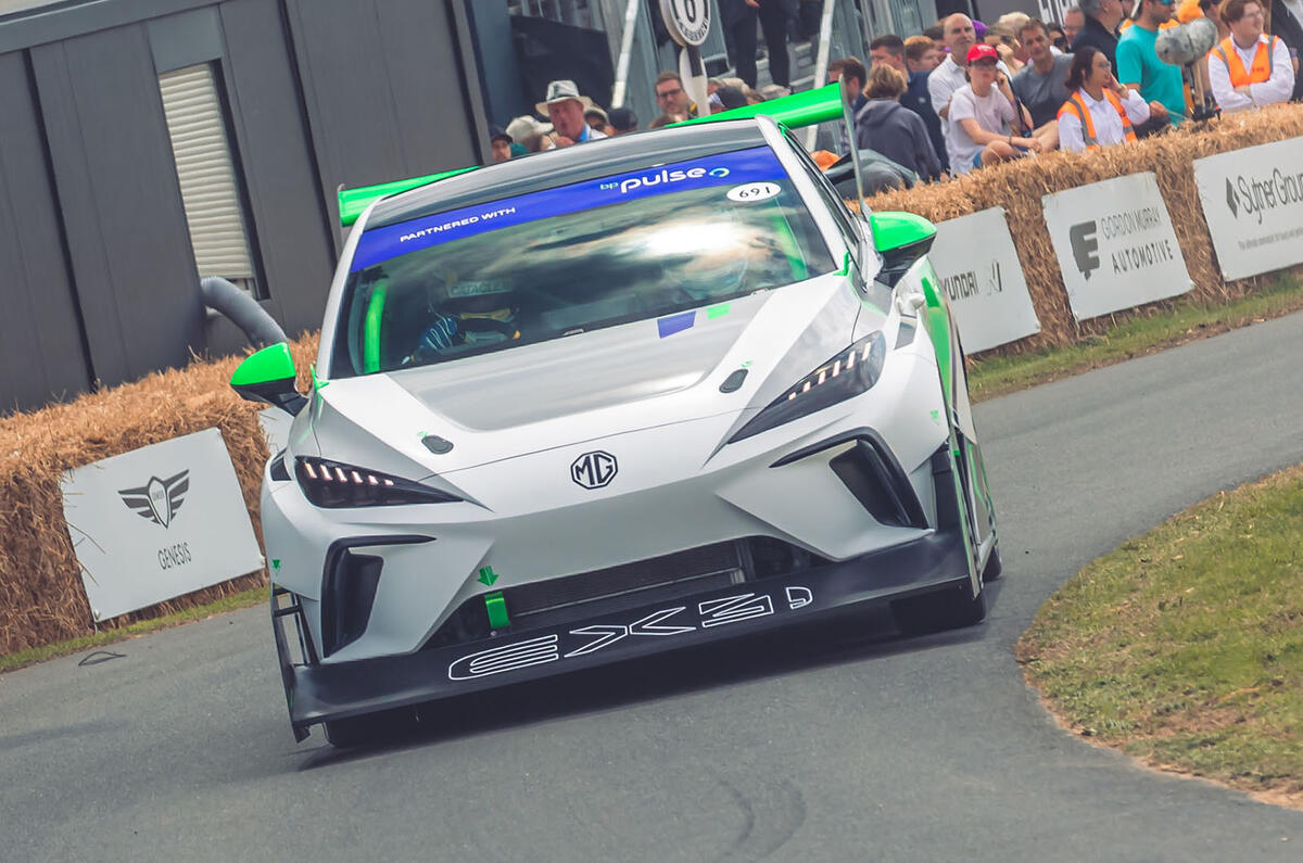 First ride: Flat out in 429bhp MG EX4 concept | Autocar