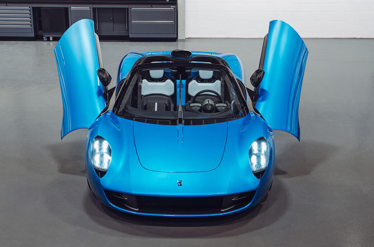 New GMA T33 Spider brings 609bhp V12 for £1.8m | Autocar