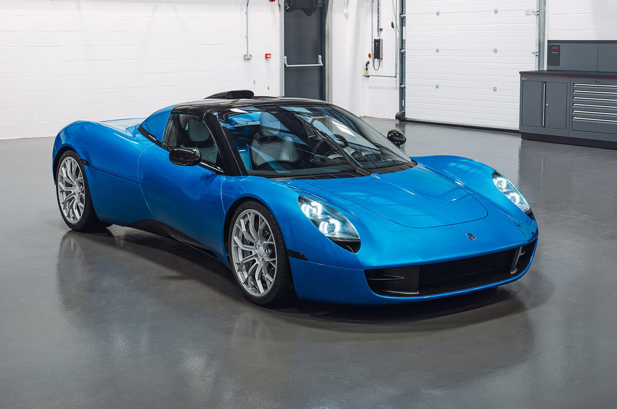 New GMA T33 Spider brings 609bhp V12 for £1.8m | Autocar