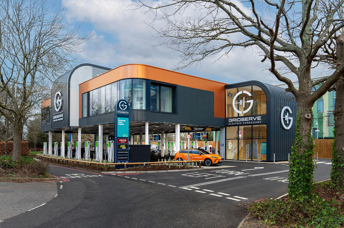Gridserve opens new Gatwick site with 30 EV chargers | Autocar
