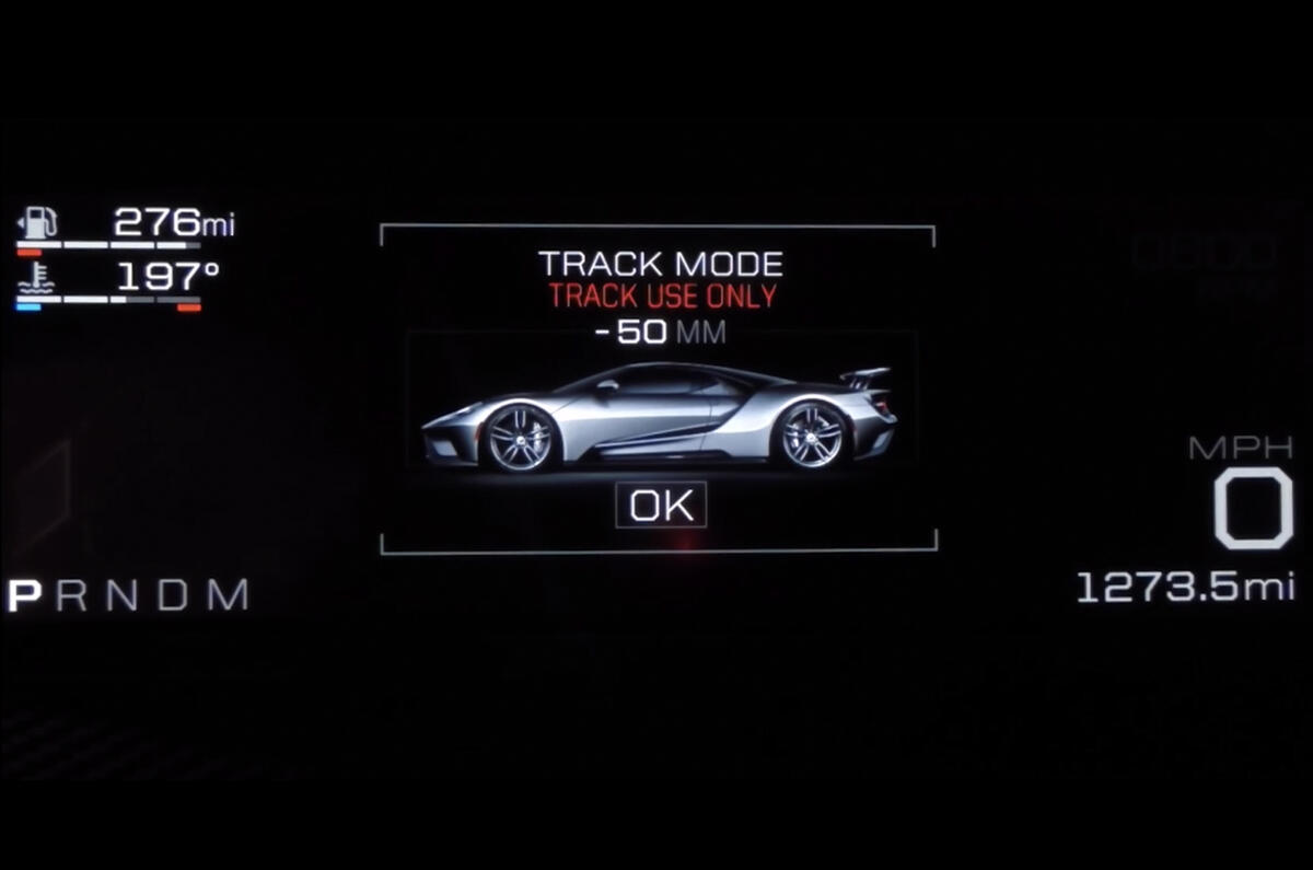 Ford GT drive modes demonstrated on video | Autocar