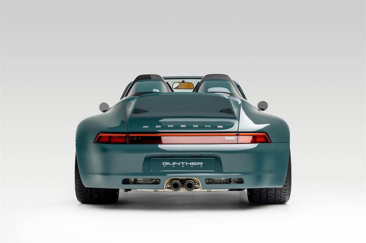 Gunther Werks 993 Speedster Remastered makes debut at Monterey | Autocar
